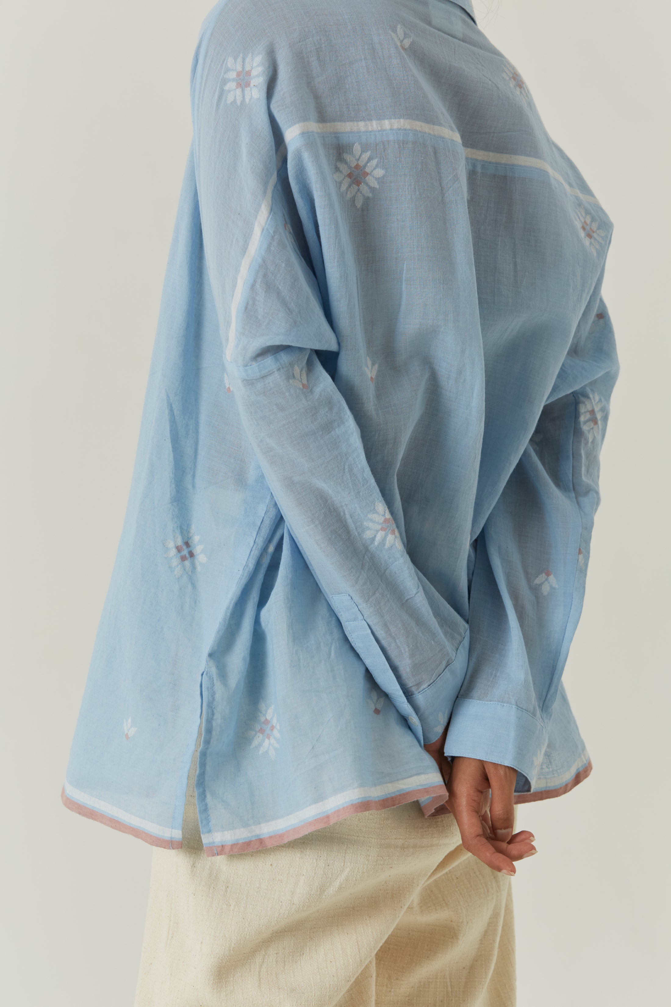 Skye | Jamdani Shirt – clothostudio